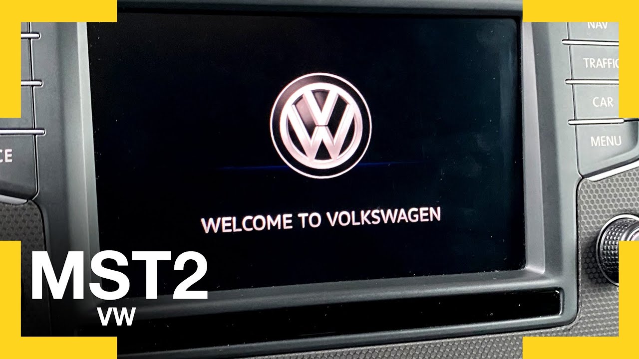 MST2 VW: system reboot button restart (Composition Media Discover Media ...