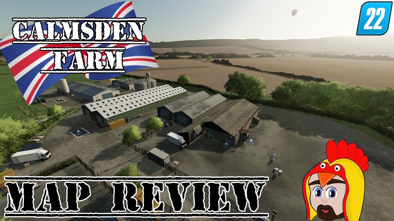 MAP REVIEW | Calmsden Farm | Farming Simulator 22 #farmingsimulator22 ...
