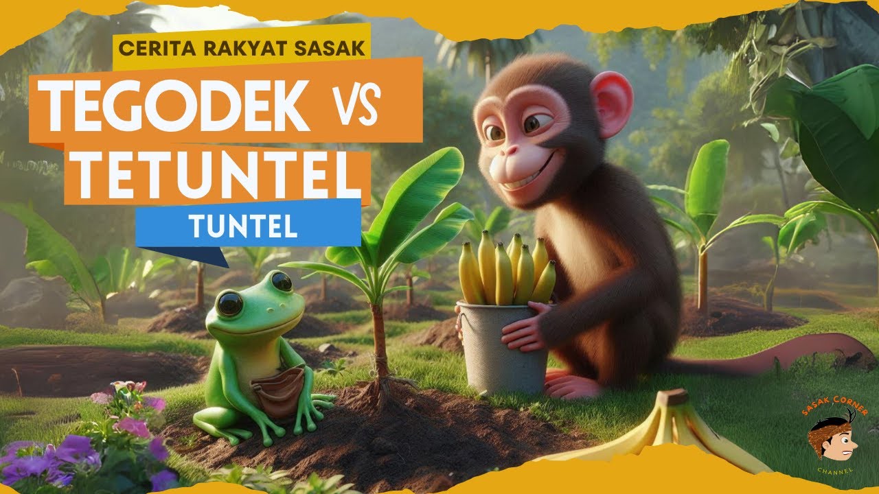 Cerita rakyat sasak lombok | kisah tegodek godek dan tetuntel tuntel ...