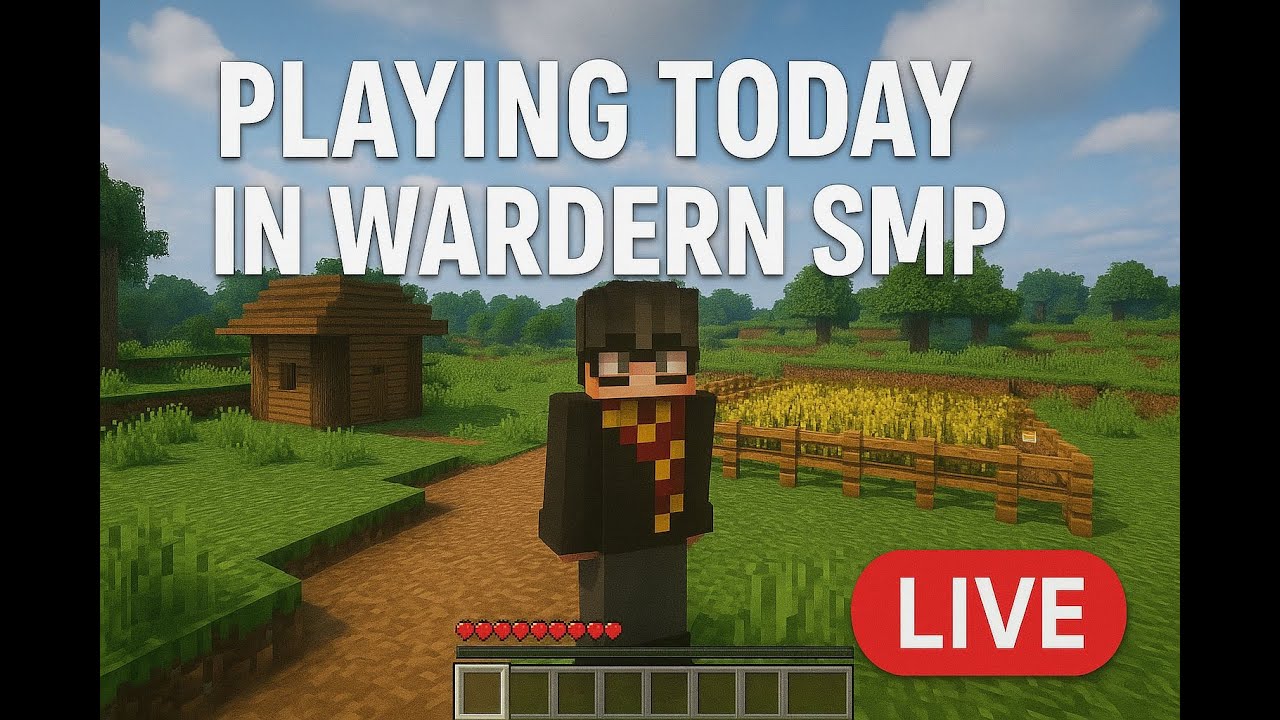 Live in Warden SMP|Minecraft| - YouTube