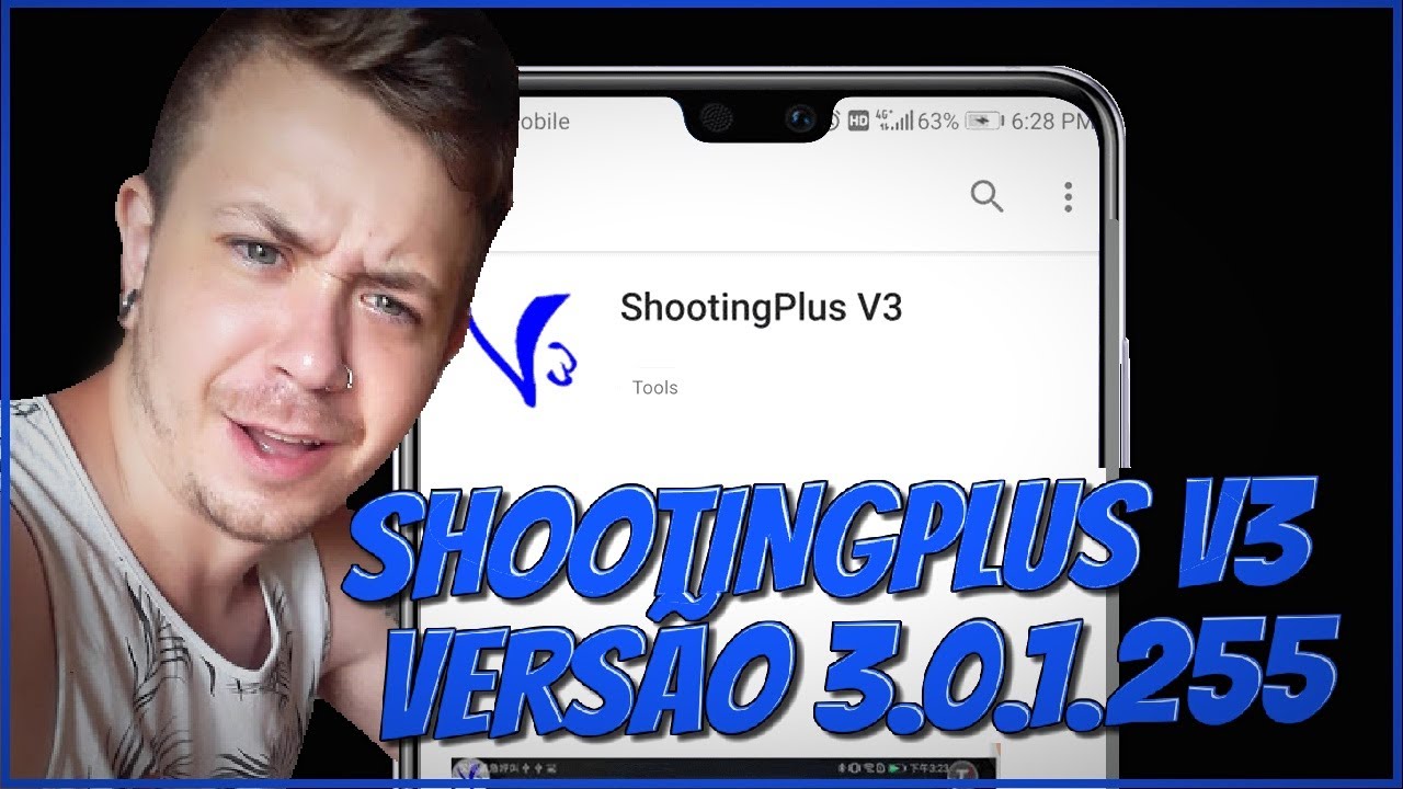 SHOOTINGPLUS V3 - MELHOR VERSÃO + SUGESTÃO DE SENSIBILIDADE | MOBILADOR E GAMEPAD FREE FIRE ...