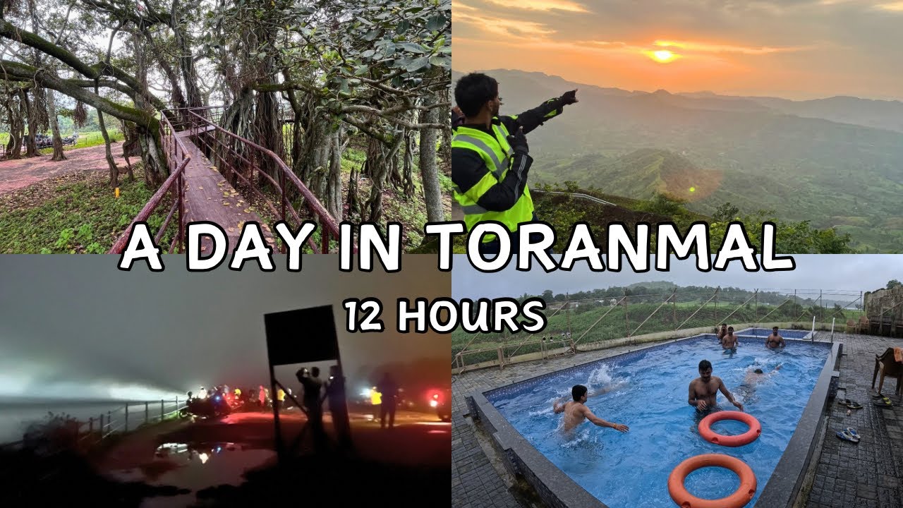 Monsoon TORANMAL HILL STATION 2024 | Resort | Waterfall | Sunset ...