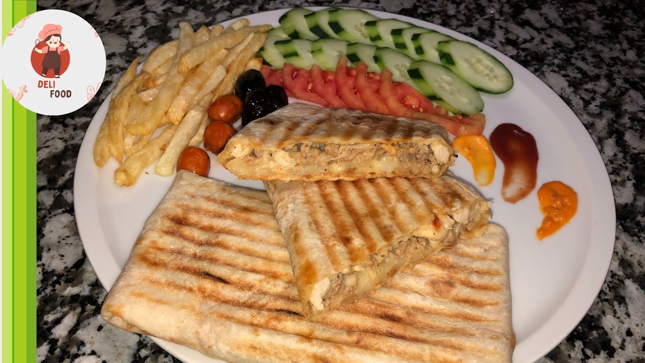 طاكوس مكست منزلي سهل و سريع التحضير Tacos mixte fait maison - YouTube