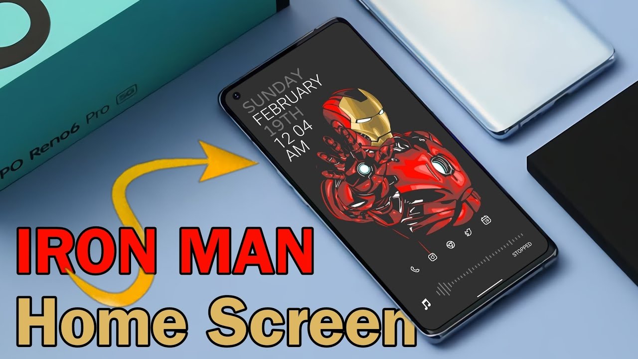 Step-by-Step Iron Man Home Screen Setup Tutorial | Nova Launcher Setup 2023 - YouTube