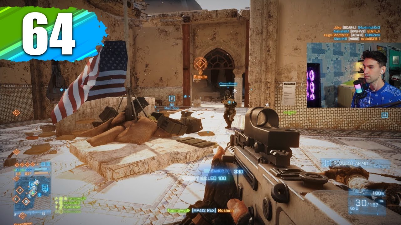 Battlefield 3: Multiplayer Highlights - Road to Max Rank #64 - YouTube