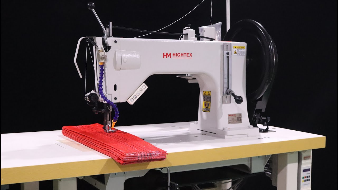 733CS Extra Heavy Duty Webbing Sling Sewing Machine to Peru - YouTube
