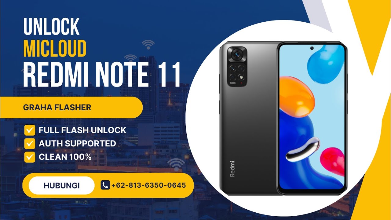 BUKA MICLOUD REDMI NOTE 11 (FULL FLASH AJA) - YouTube