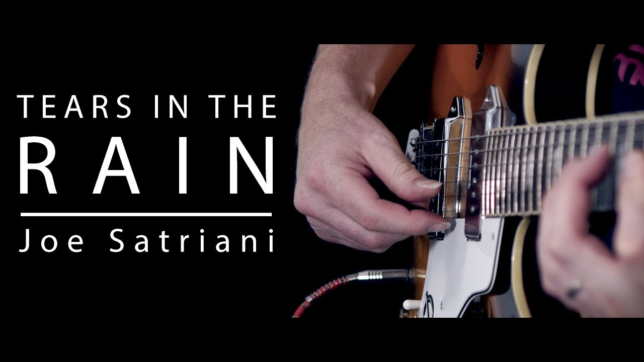 Tears in the Rain | Joe Satriani | Sean Boothe - YouTube