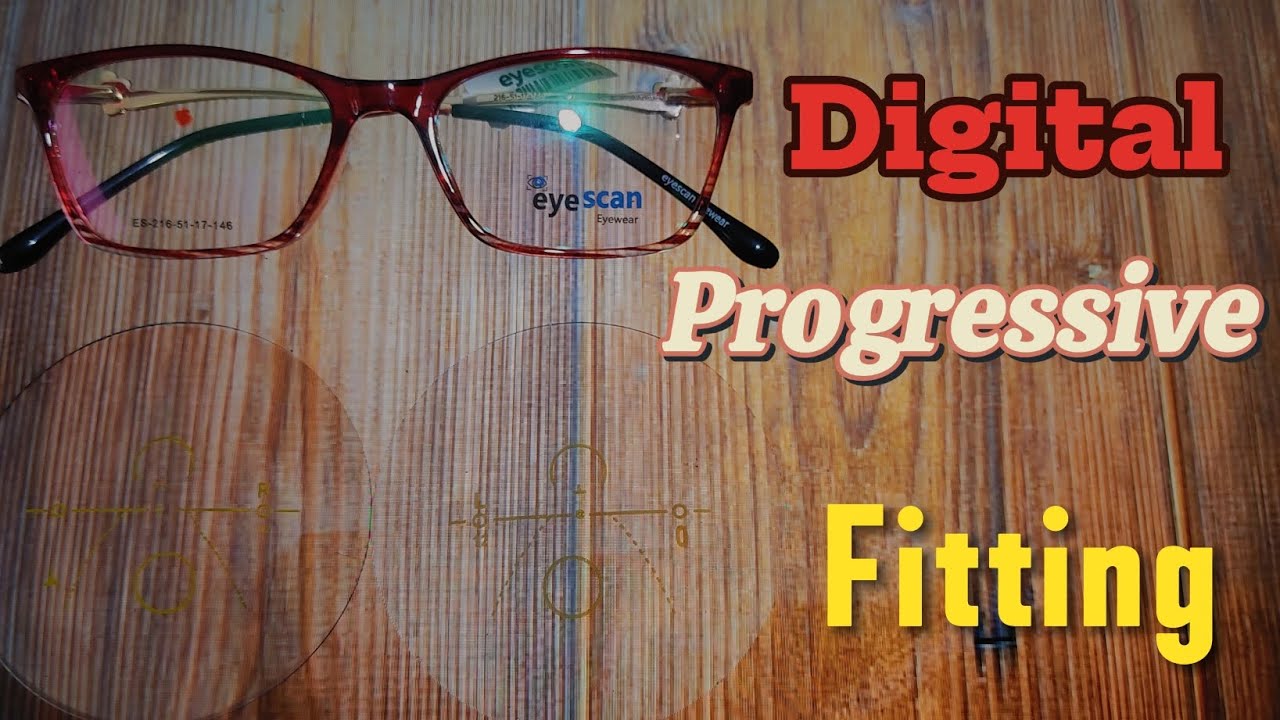 Digital Progressive Fitting In Eyescan Plastic Frame #progressive # ...