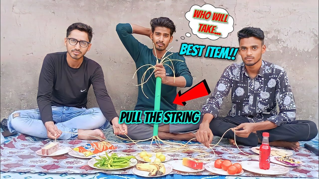 Pull the string challenge || रस्सी खींचो और जीतो इनाम || looser will ...