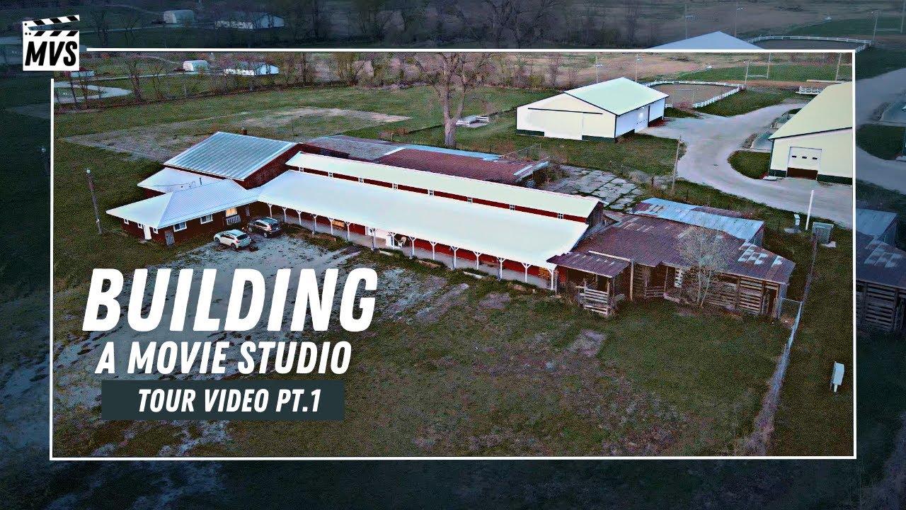 Building an 8,000 Sq. Ft. Film Studio: Initial Tour PT. 1 - YouTube