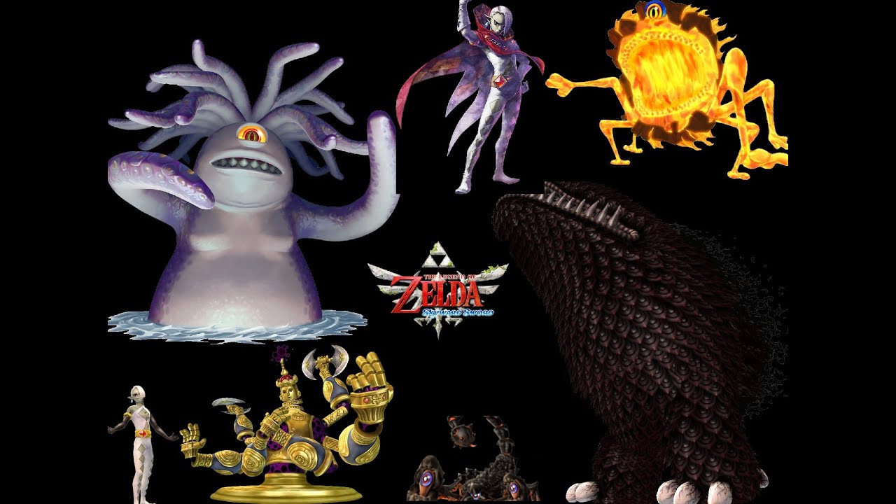 The Legend of Zelda: Skyward Sword - Boss Battles - YouTube