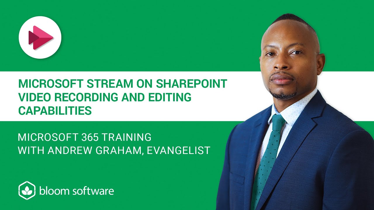 Microsoft Stream on SharePoint video recording and editing capabilities ...