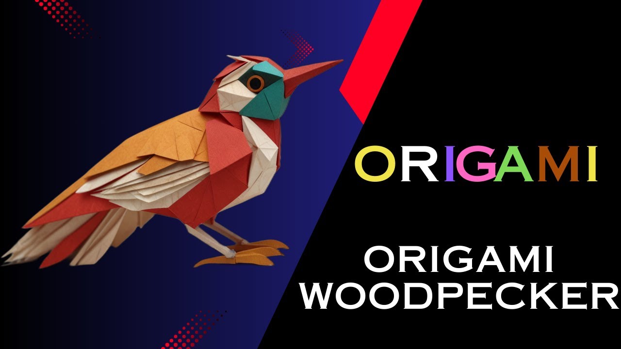 "How to Make an Origami Woodpecker | Easy Step-by-Step Tutorial" - YouTube