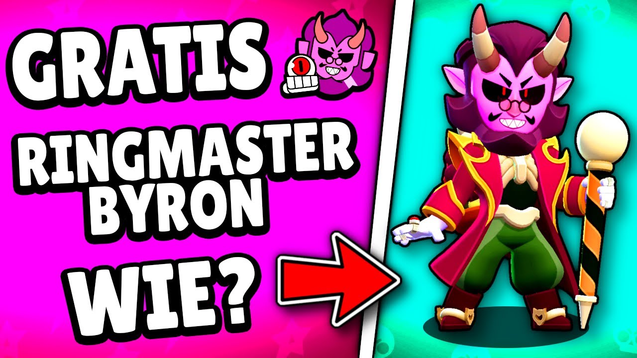 Brawl Stars GRATIS BYRON SKIN BEKOMMEN in 1 min erklärt! 2023 Brawl ...