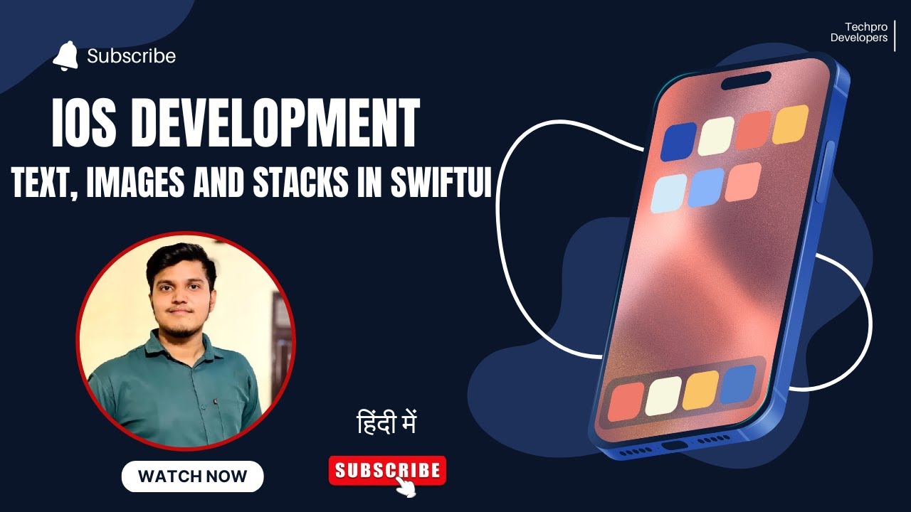 Images, Texts, VStack, HStack and ZStack || iOS Development Course ...
