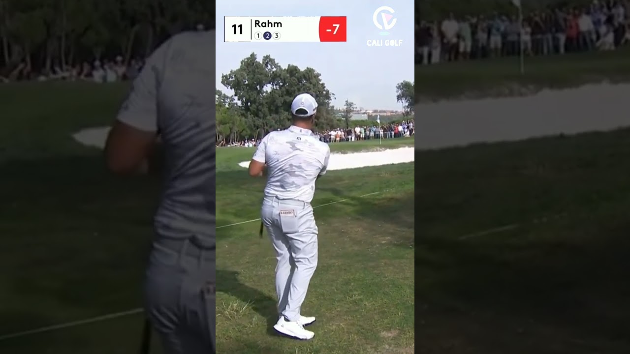 Jon Rahm Little Bit Error #shorts - YouTube