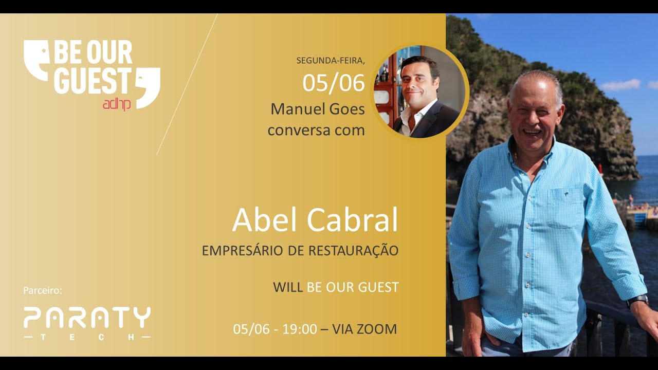Be Our Guest Abel Cabral - YouTube