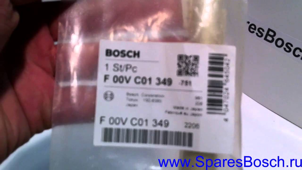 F 00V C01 349, Клапан со штоком Common Rail BOSCH, Мультипликатор ...