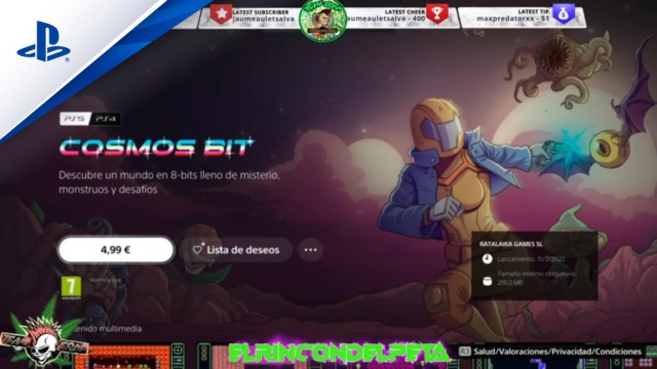 Cosmos Bit *NEW GAME PS5* - YouTube