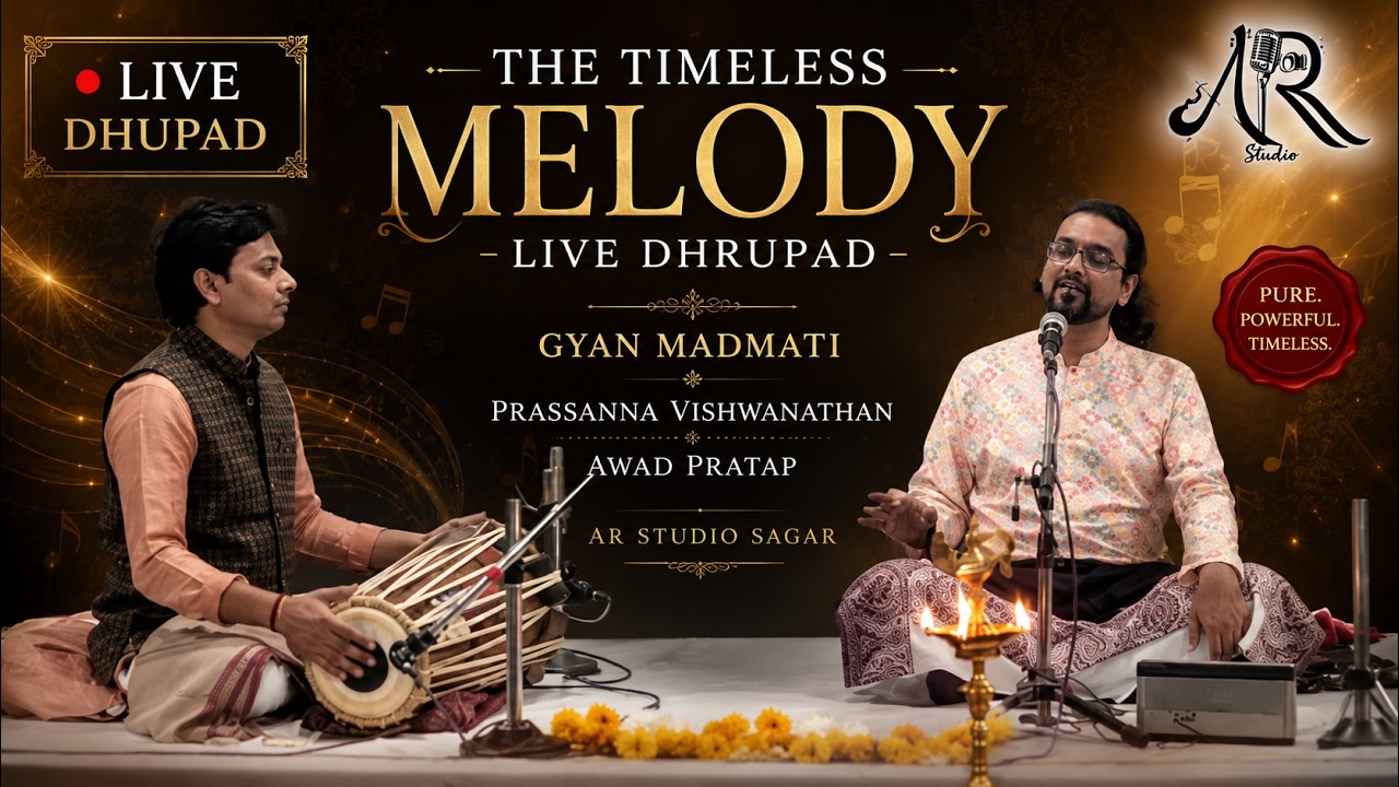The Timeless Melody: LIVE Dhrupad | Prassanna Vishwanathan | Gyan ...