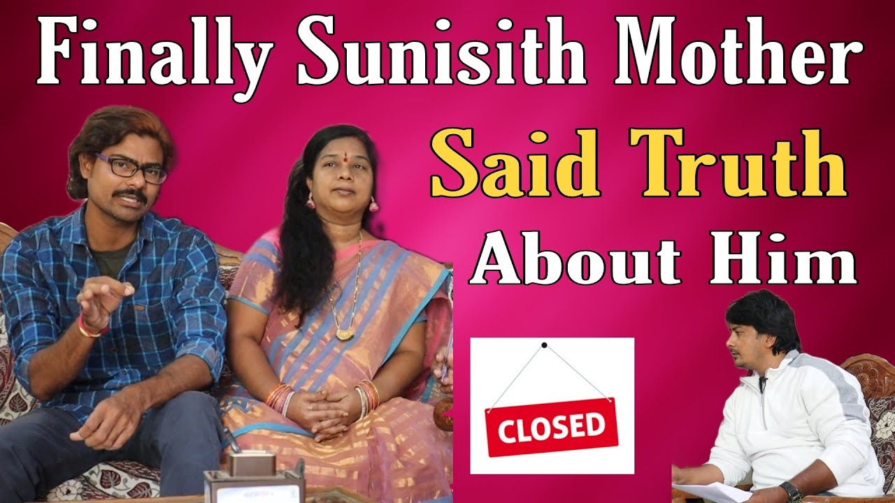 Finally Sunisith Mother Said Truth About Him | Full Interview | Mana ...