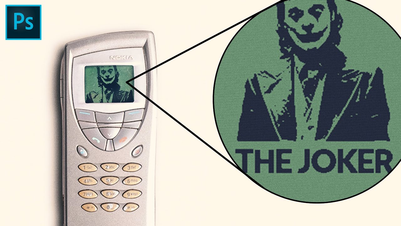 How To Make Old NOKIA Cell Phone Effect - YouTube