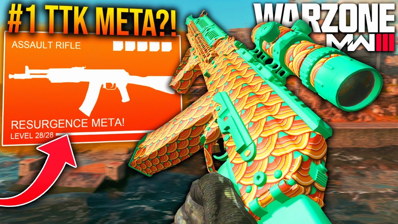WARZONE: New FASTEST TTK RESURGENCE META LOADOUT To Use! (WARZONE 3 ...