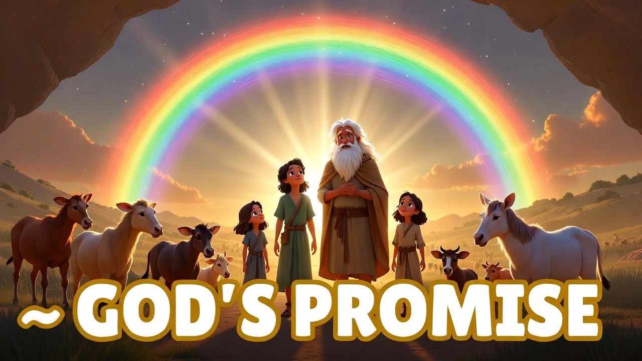 God’s Rainbow Promise 🌈 | The Beautiful Promise After the Flood | Bible ...
