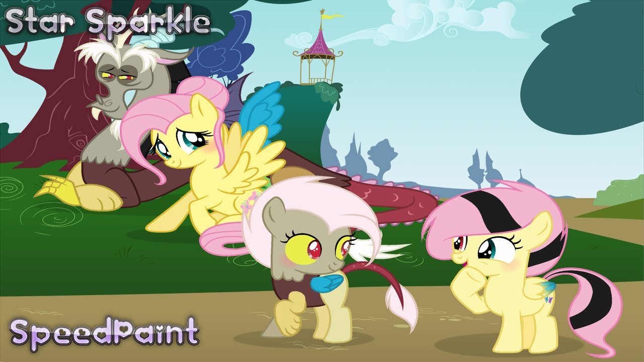 【MLP SPEEDPAINT】FlutterCord Family (Next Gen)(Base Edit) - YouTube