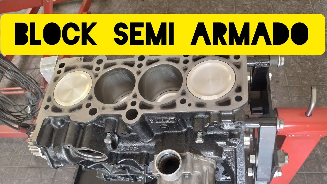 Semiarmado Block Audi A4 1.8T 20V. - YouTube