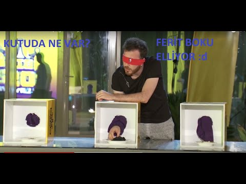 FERİT BOKU ELLİYOR | KUTUDA NE VAR? | BİGBOSSLAYF