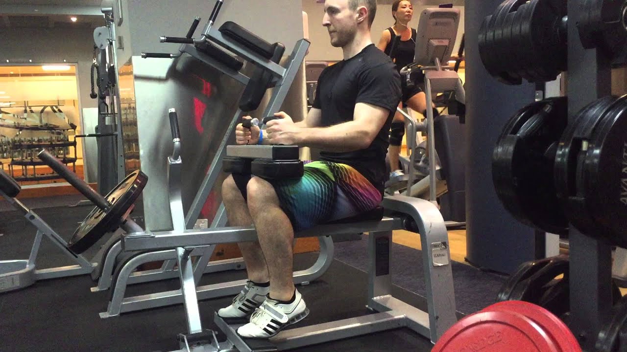 Seated Calf Raise (Neutral) - YouTube