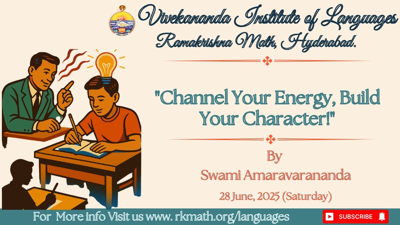 "Channel Your Energy, Build Your Character!" 12E_EB - YouTube