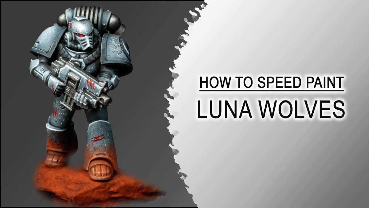 Speed Painting Luna Wolves – A ‘False Gods’ Inspired Easy and Grimdark ...