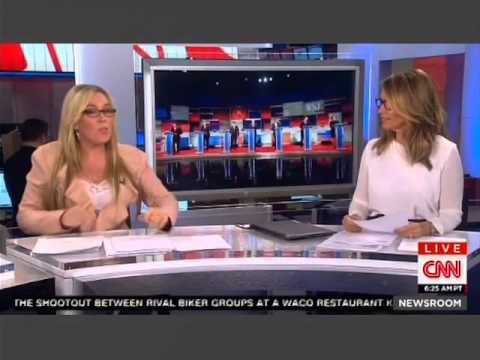 Tonya Reiman on CNN. Body language of Republican debate 2015 - YouTube