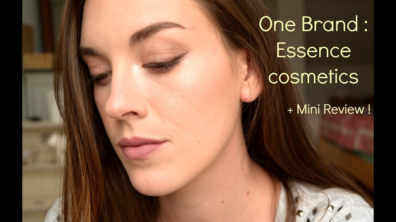 One Brand: Essence cosmetics Makeup + mini review - YouTube