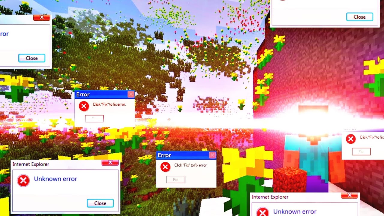 คอมมั่วเกมมั่วกูก็มั่ว Minecraft ERROR 437 - YouTube