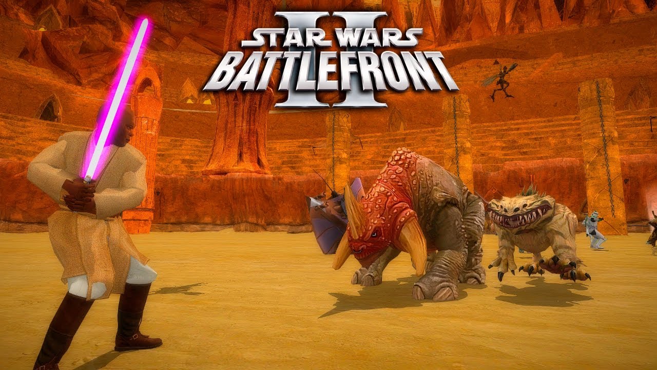 Star Wars Battlefront II - Geonosis Petranaki Arena - Republic Side ...