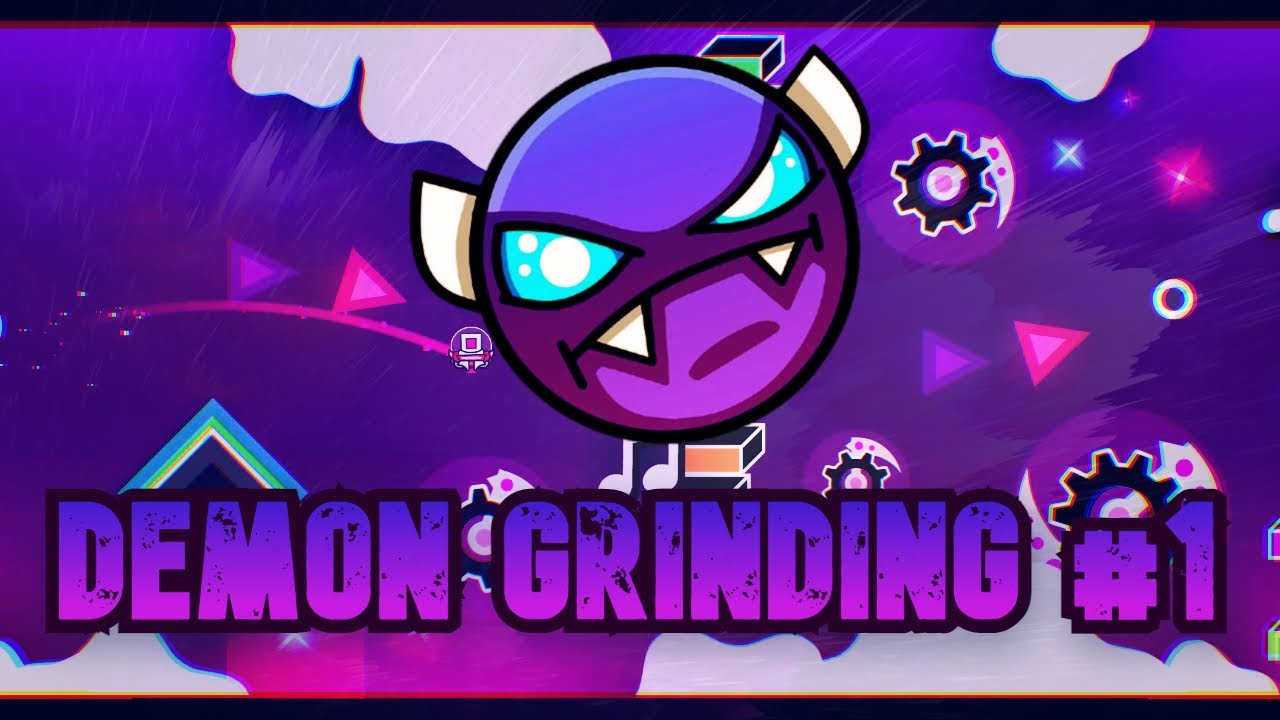 'Demon Grinding' #1 | Geometry Dash [2.11] - YouTube
