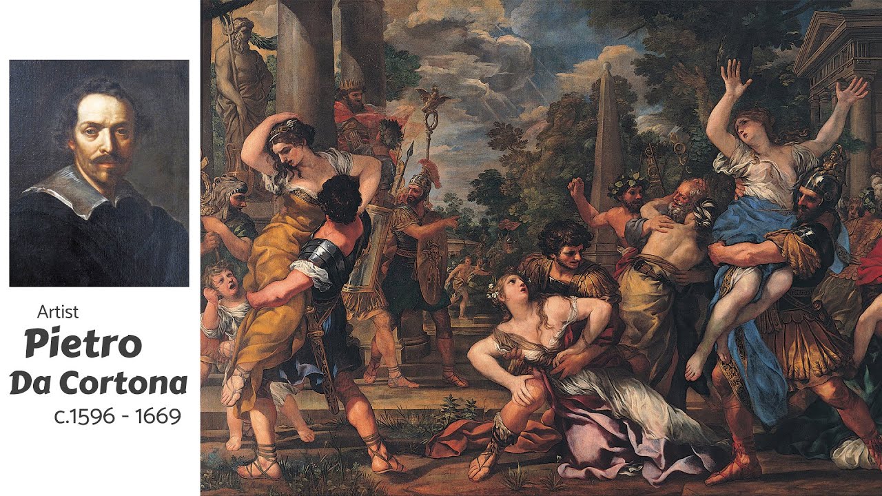 Artist Pietro da Cortona (c.1596 - 1669) | Italian Baroque Painter ...