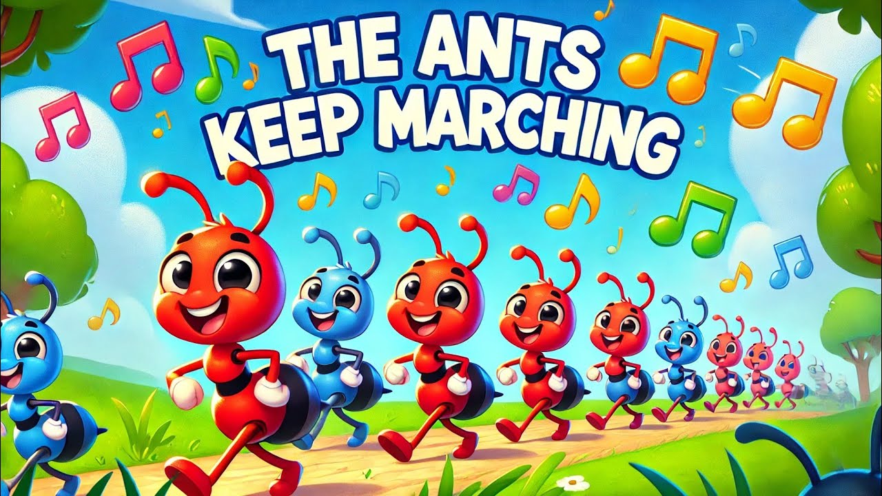 The Ants Keep Marching | Fun Counting Song for Kids & Toddlers # ...