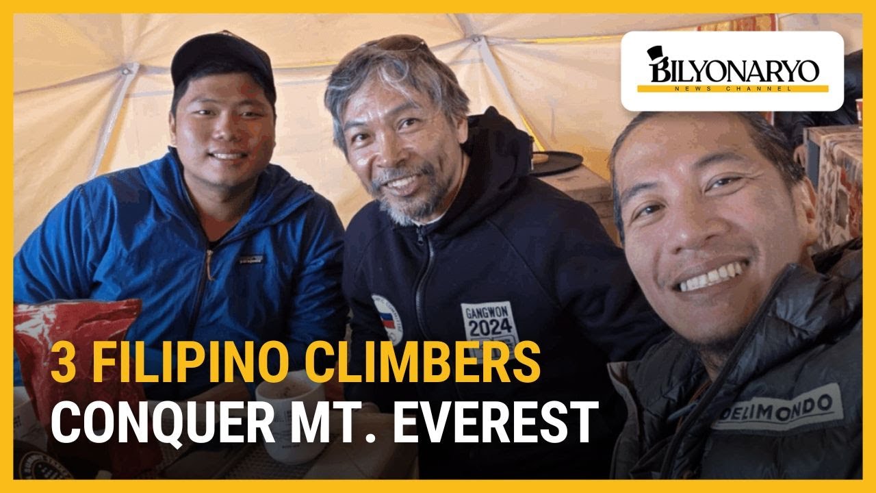 3 Filipino climbers conquer Mt. Everest | Newsfeed@Noon - YouTube