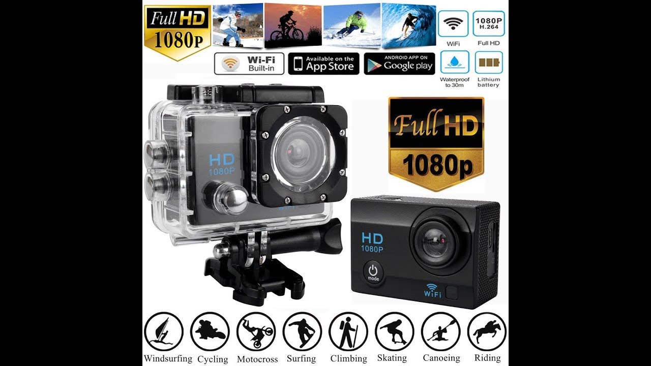 Review of (Review XP C200) Action cam (new)(updated) - YouTube