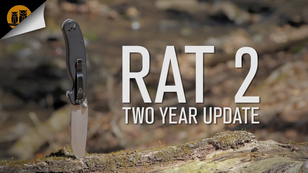 Ontario Knife Co. RAT 2 | Two Year Update | Field Review - YouTube