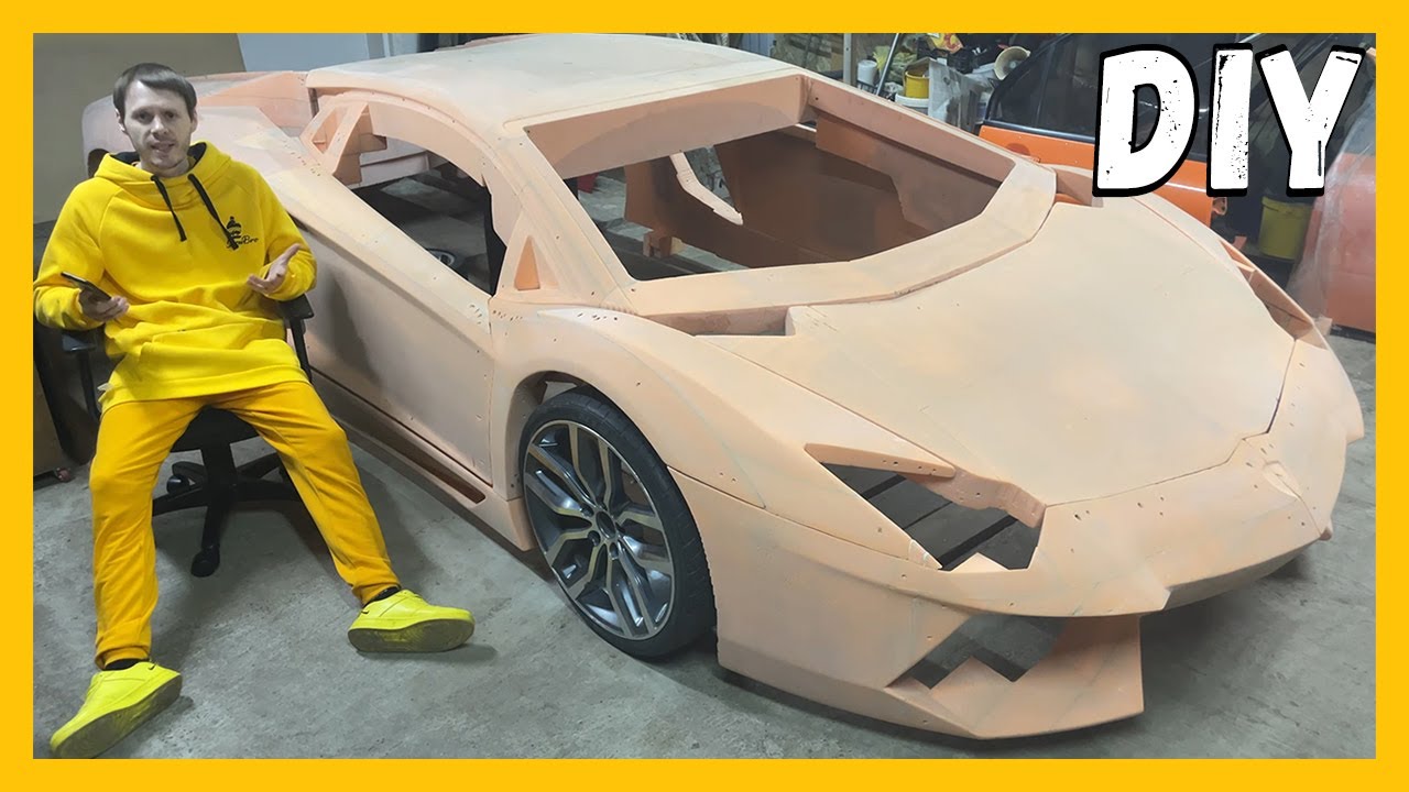 Easy Method To Make Supercar Bodies From Scratch | How To Build A ...
