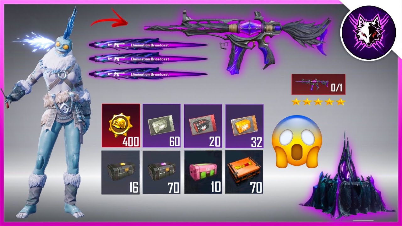 NEW 😱 Shinobi Kami M416 Upcoming Crate 650+Crate Opening Pubg Mobile Kr ...