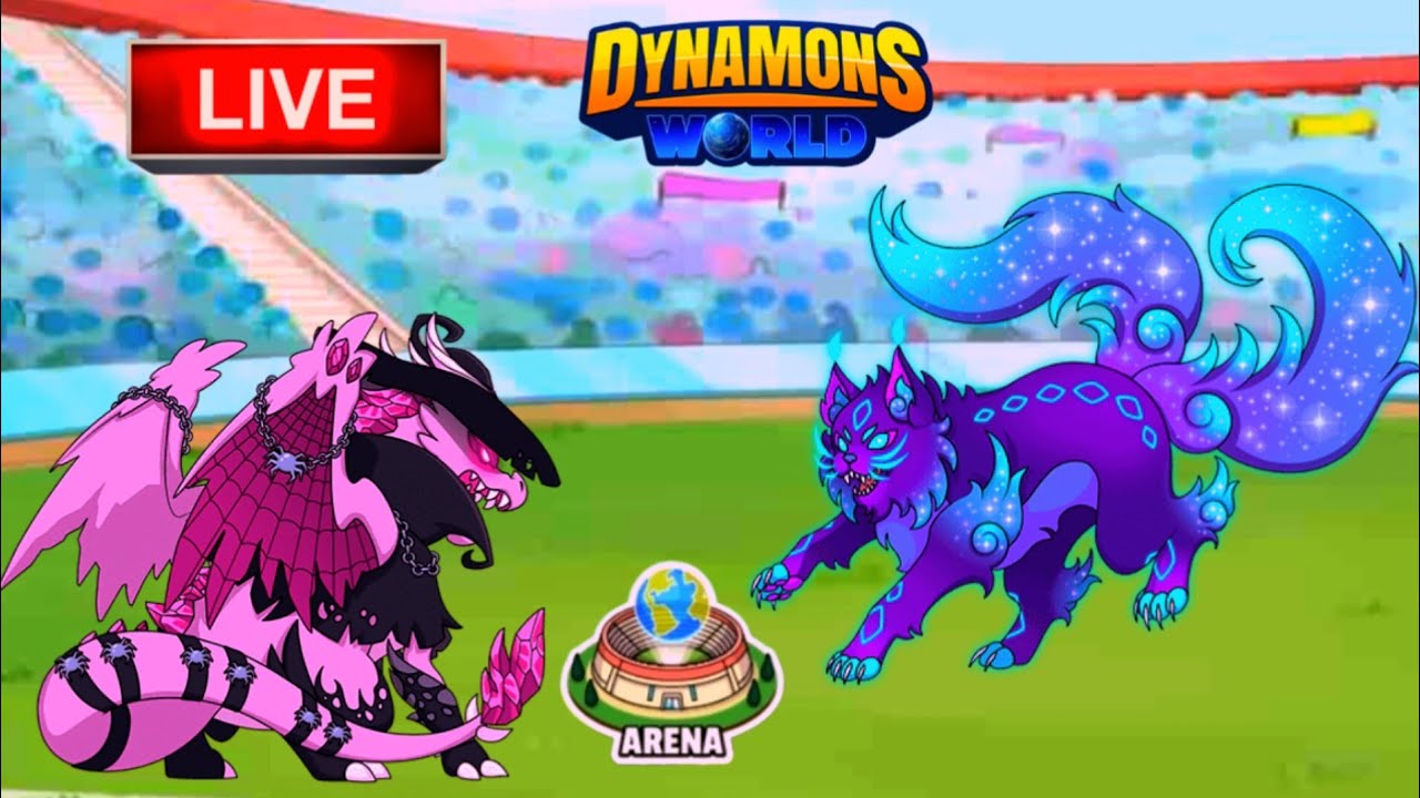 DYNAMONS WORLD LIVE GAMEPLAY PLAYING WITH SUBSCRIBERS#pokemon#dynamons ...
