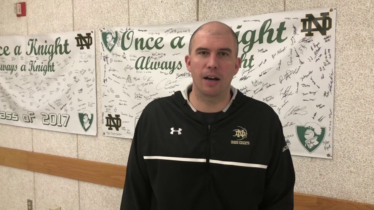 2017 2018 Basketball Coach Shea State Tourny Preview - YouTube