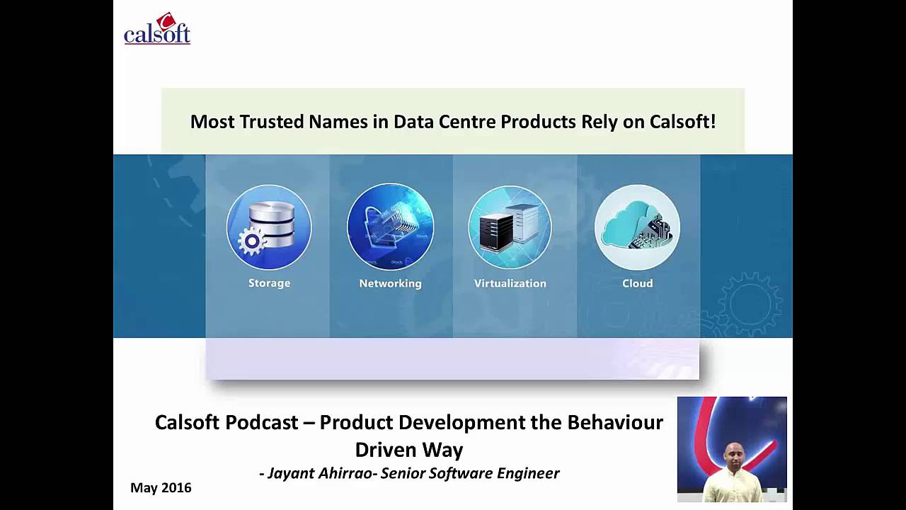 Calsoft Podcast - Product Development the Behavior Driven Way - YouTube